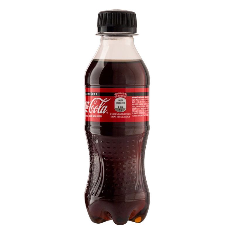 Refrigerante sem Açúcar Coca-Cola Garrafa 200ml - Festval.com Refrigerante sem Açúcar Coca-Cola Garrafa 200ml - Festval.com
