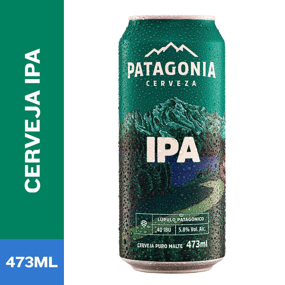 Cerveja Patagonia Ipa Lata 473ml